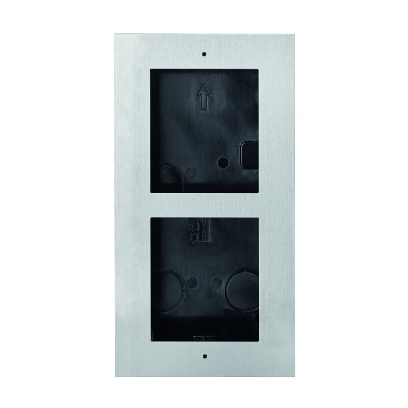 Abus Rahmen für 2 Module für Unterputzmontage (Edelstahl), 102,82